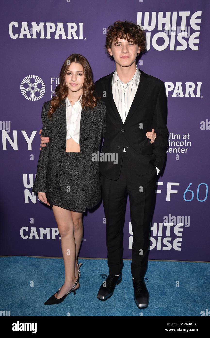 New York, NY, USA. 30th Sep, 2022. May Nivola, Sam Nivola at arrivals ...