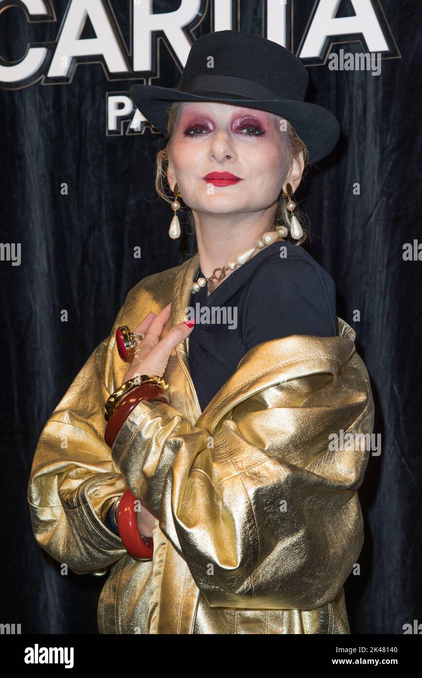 Paris, France. 30th Sep, 2022. Catherine Baba attending the Carita ...