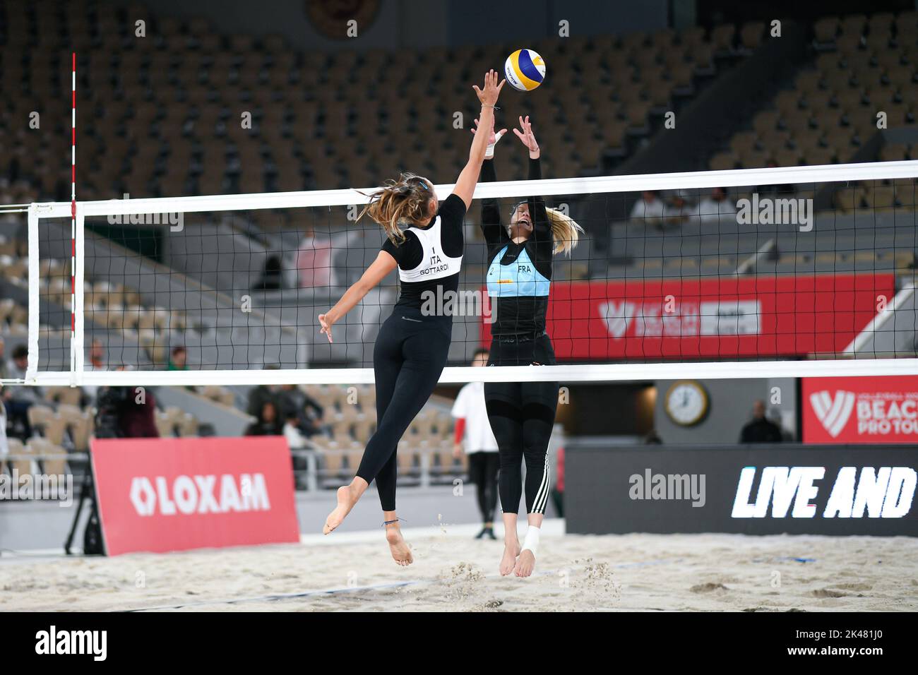 Paris, France. 30th Sep, 2022. Marta Menegatti and Valentina Gottardi ...