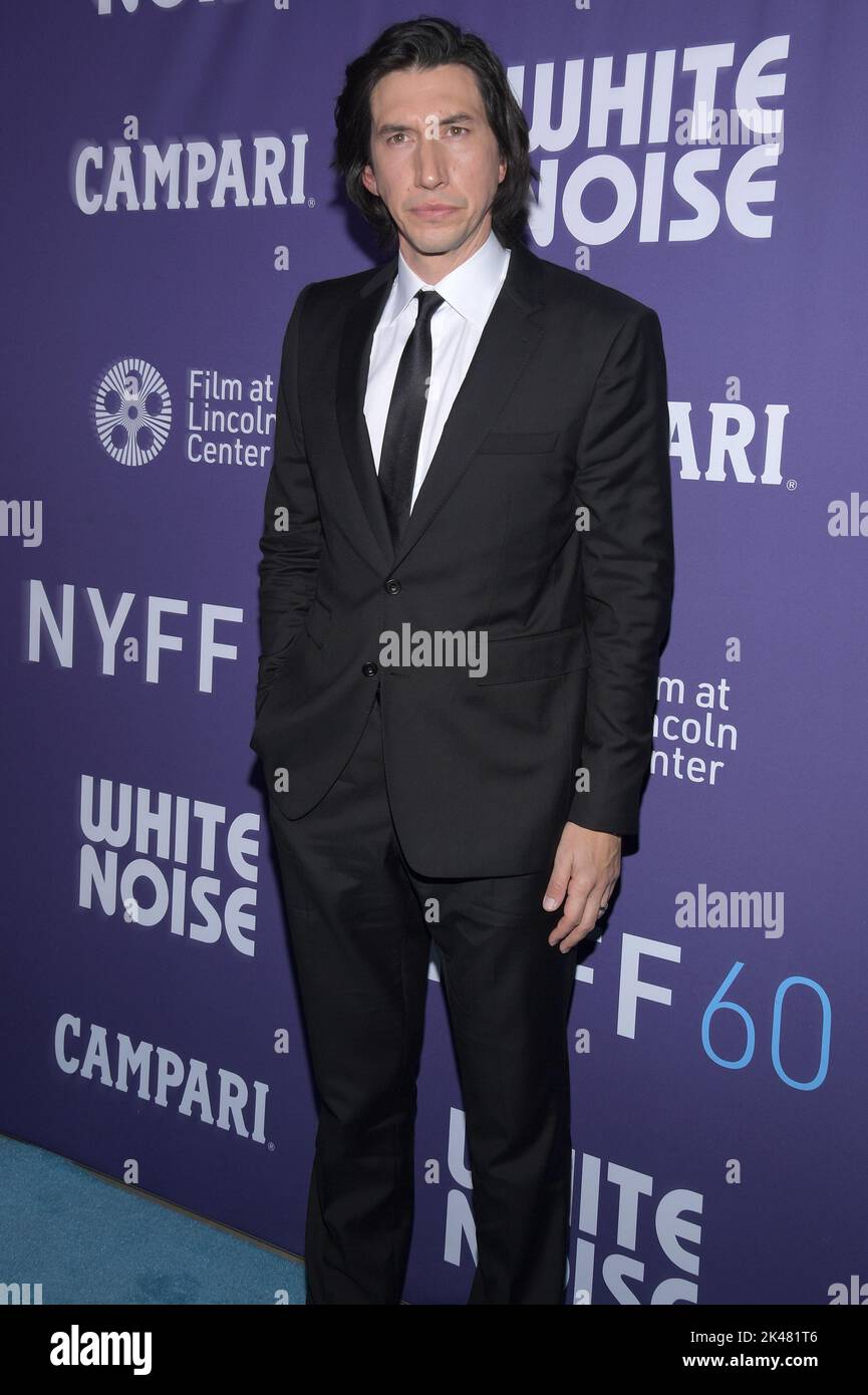 New York, USA. 30th Sep, 2022. Actor Adam Driver attends the “White ...