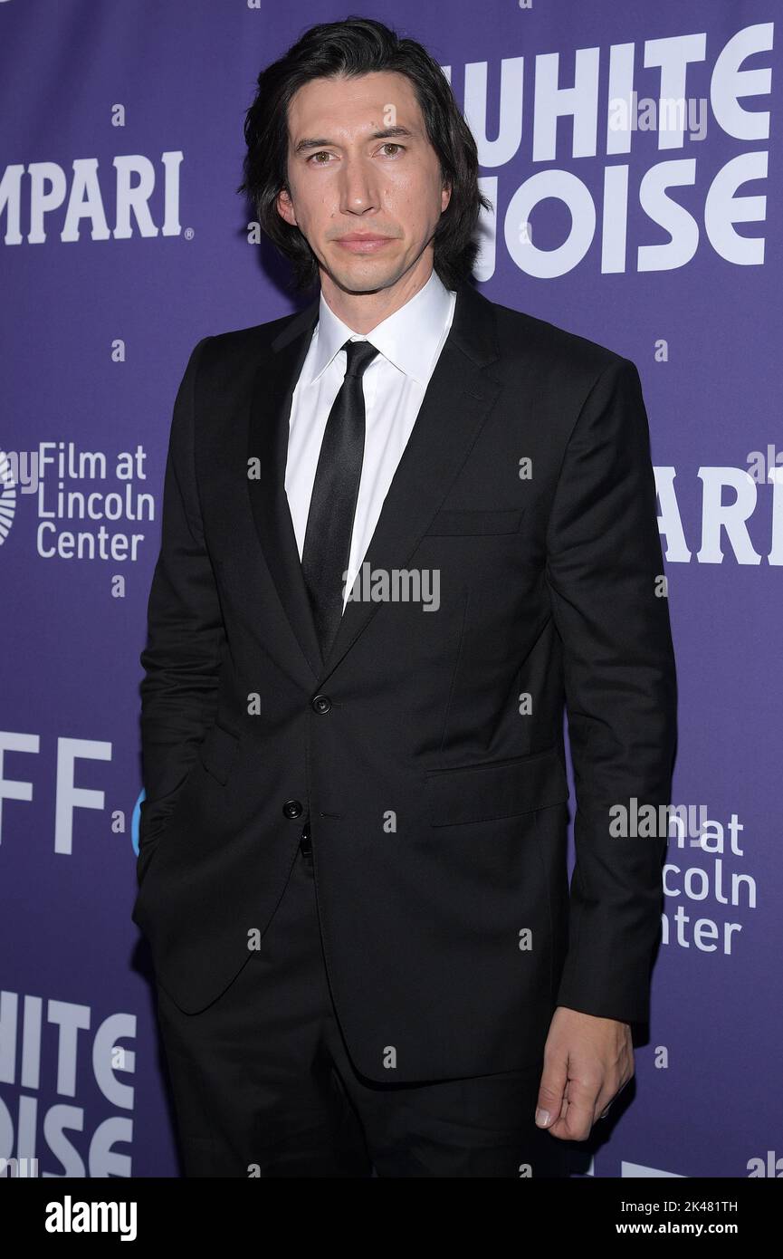 New York, USA. 30th Sep, 2022. Actor Adam Driver attends the “White ...
