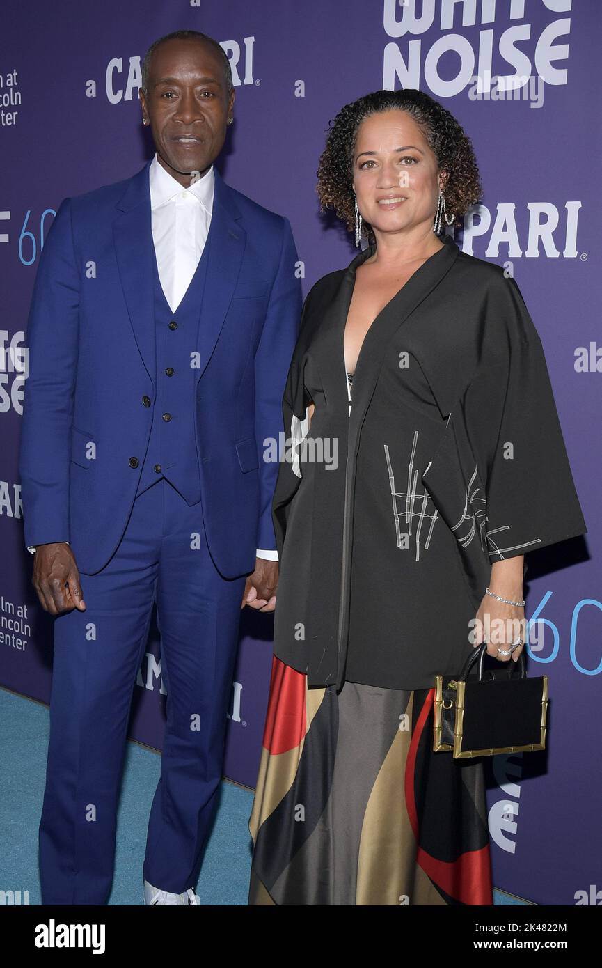 New York, USA. 30th Sep, 2022. (L-R) Don Cheadle and Bridgid Coulter ...