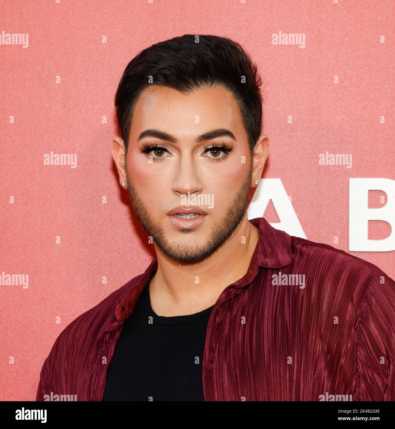 Los Angeles, California, USA 28th September 2022, Manny Mua, aka Manny ...