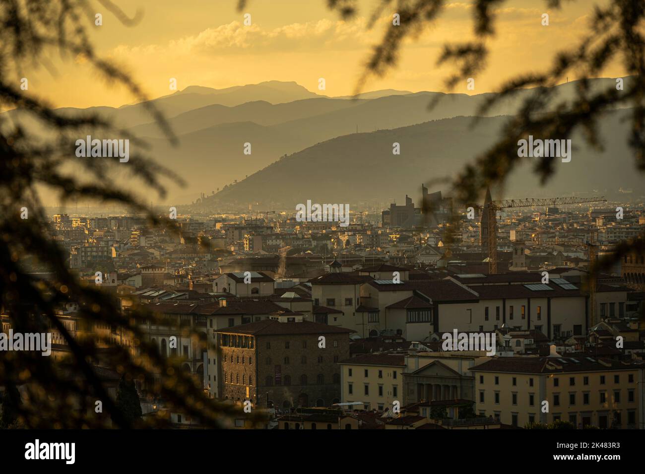 Urban skyline of florence italy hi-res stock photography and images - Alamy