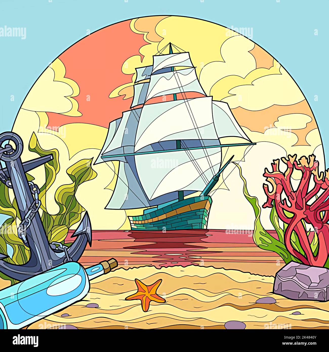Anchor graphic hi-res stock photography and images - Alamy