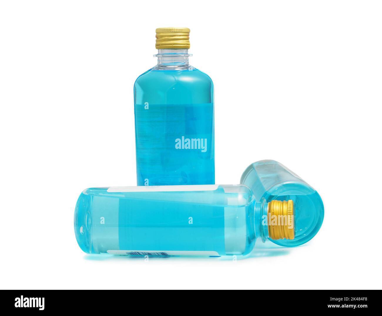 Rubbing alcohol isolated on a white background Stock Photo - Alamy