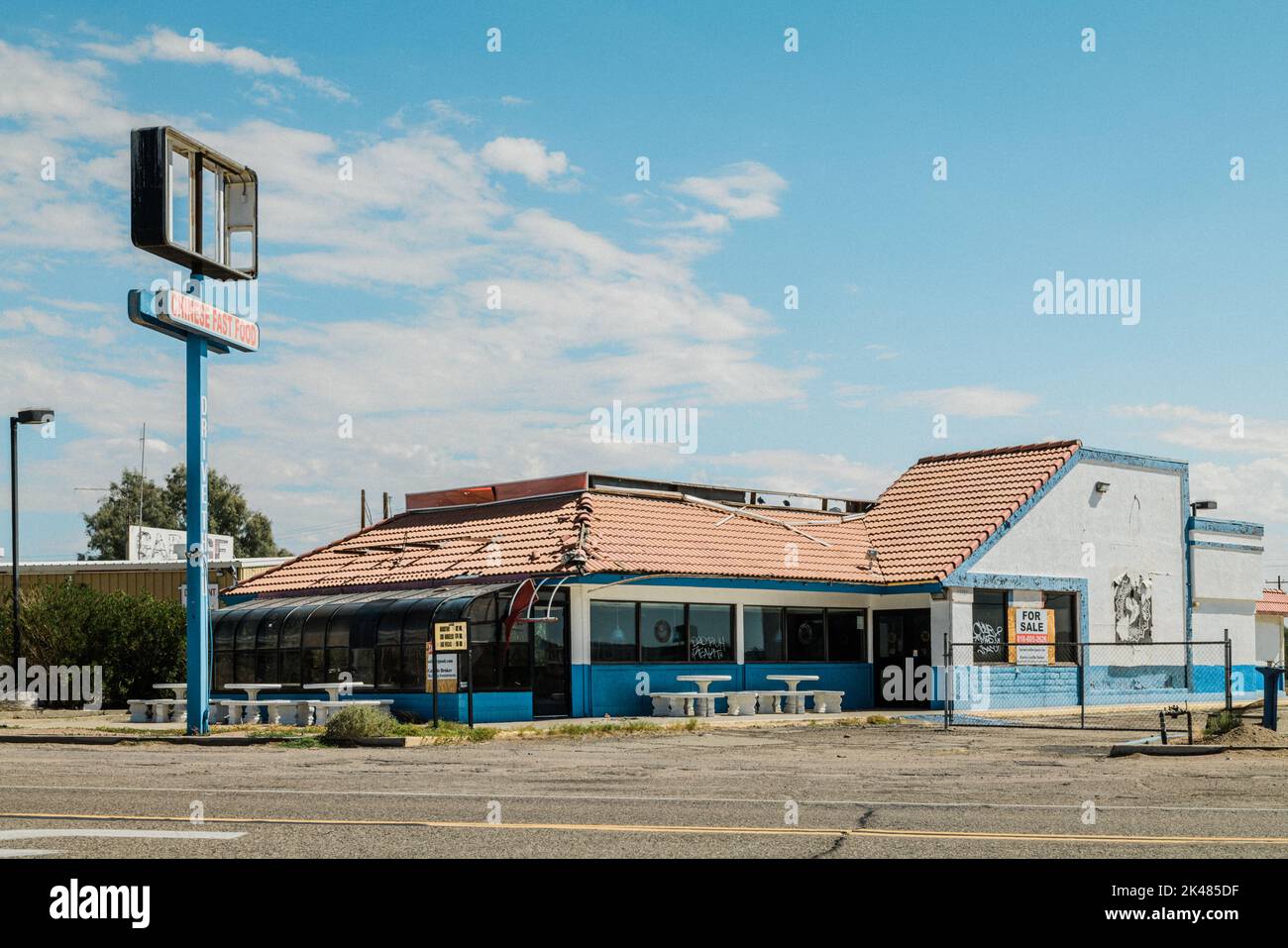 Abandoned and shuttered Chinese restaurant in Baker, California results ...