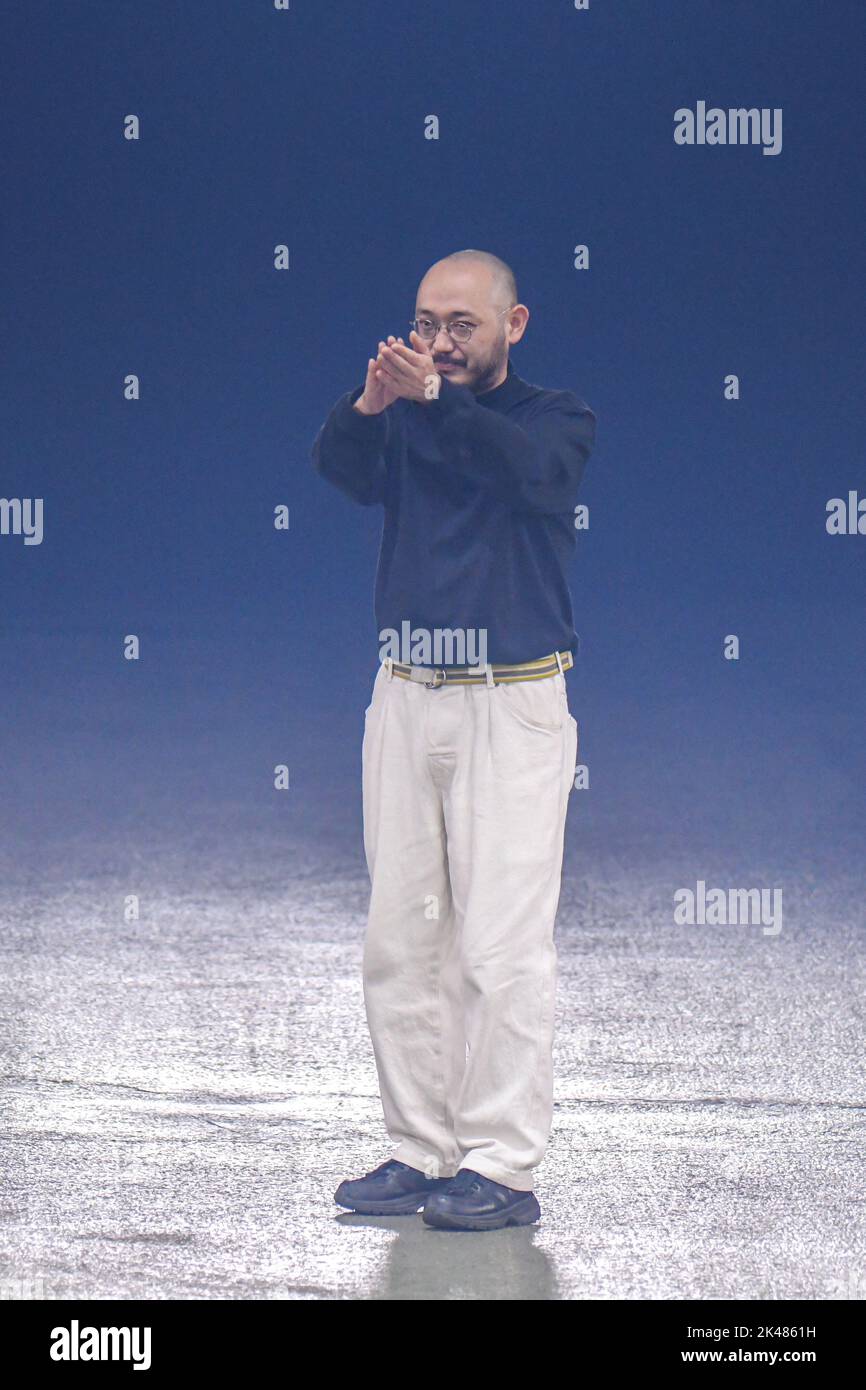 Paris, France. 30th Sep, 2022. Satoshi Kondo, head designer and ...