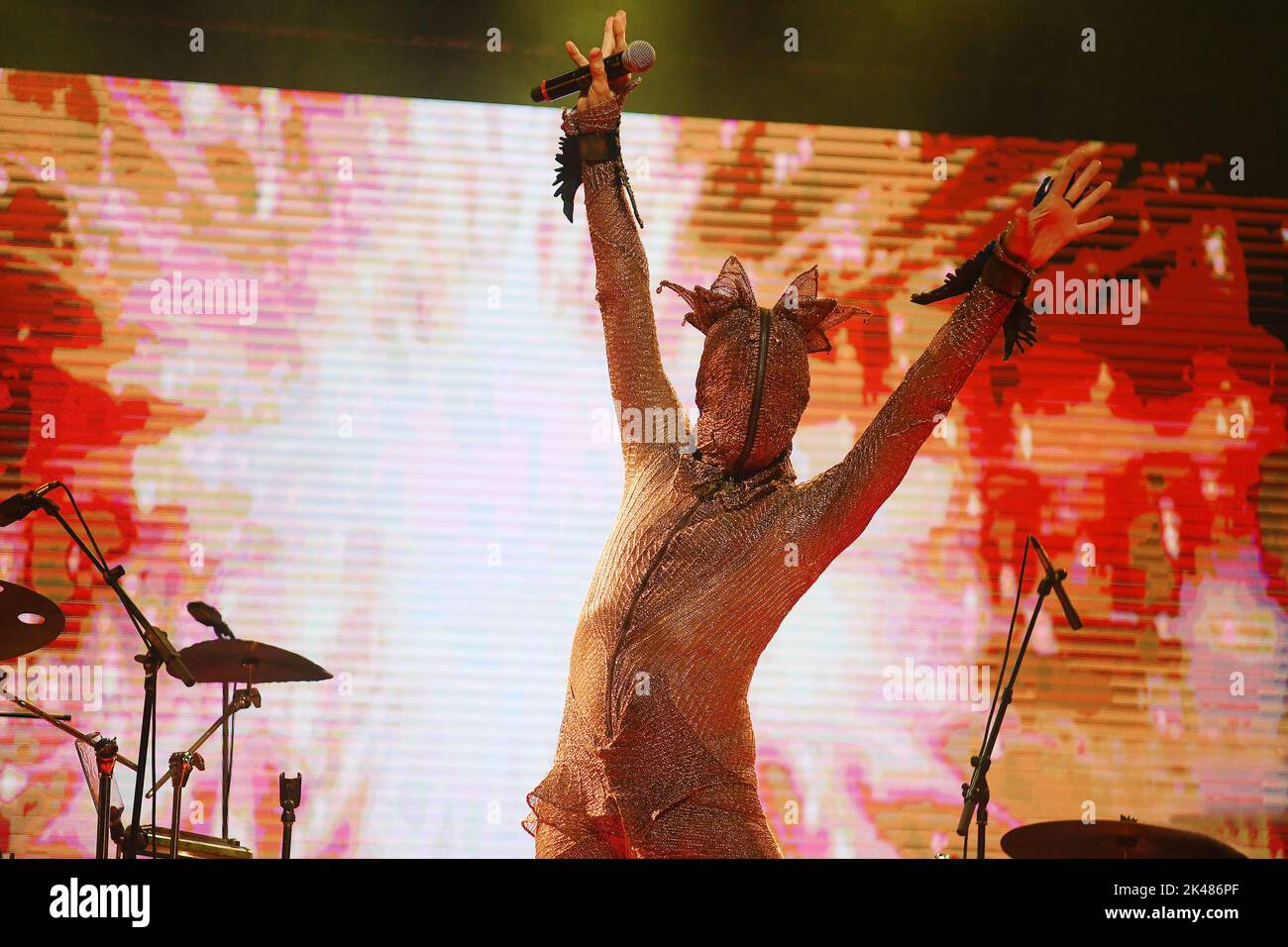 Rio de Janeiro, Brazil,September 30, 2022. Brazilian singer Ney ...