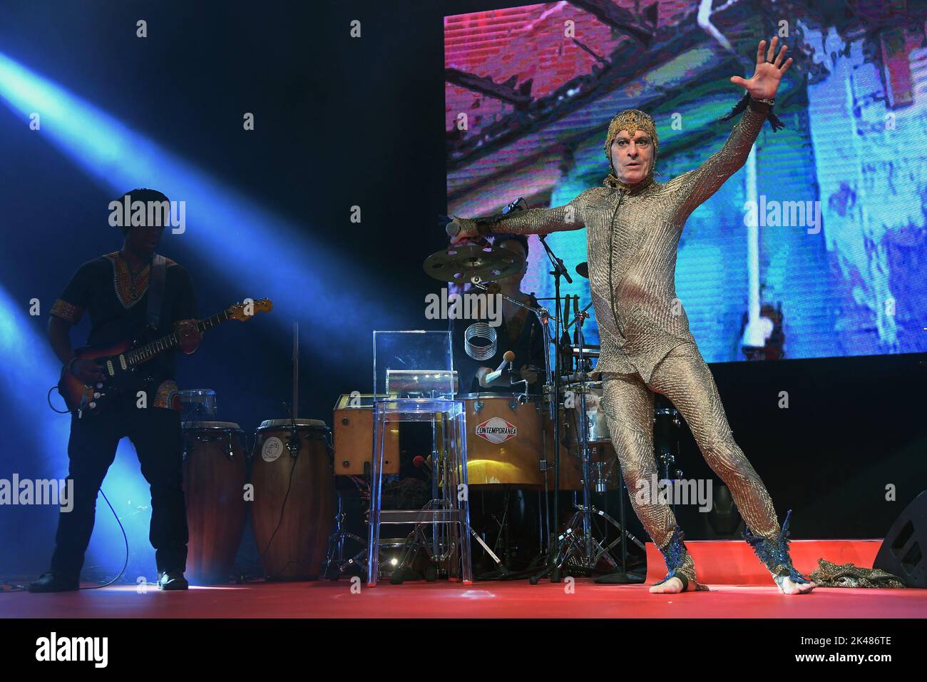 Rio de Janeiro, Brazil,September 30, 2022. Brazilian singer Ney ...