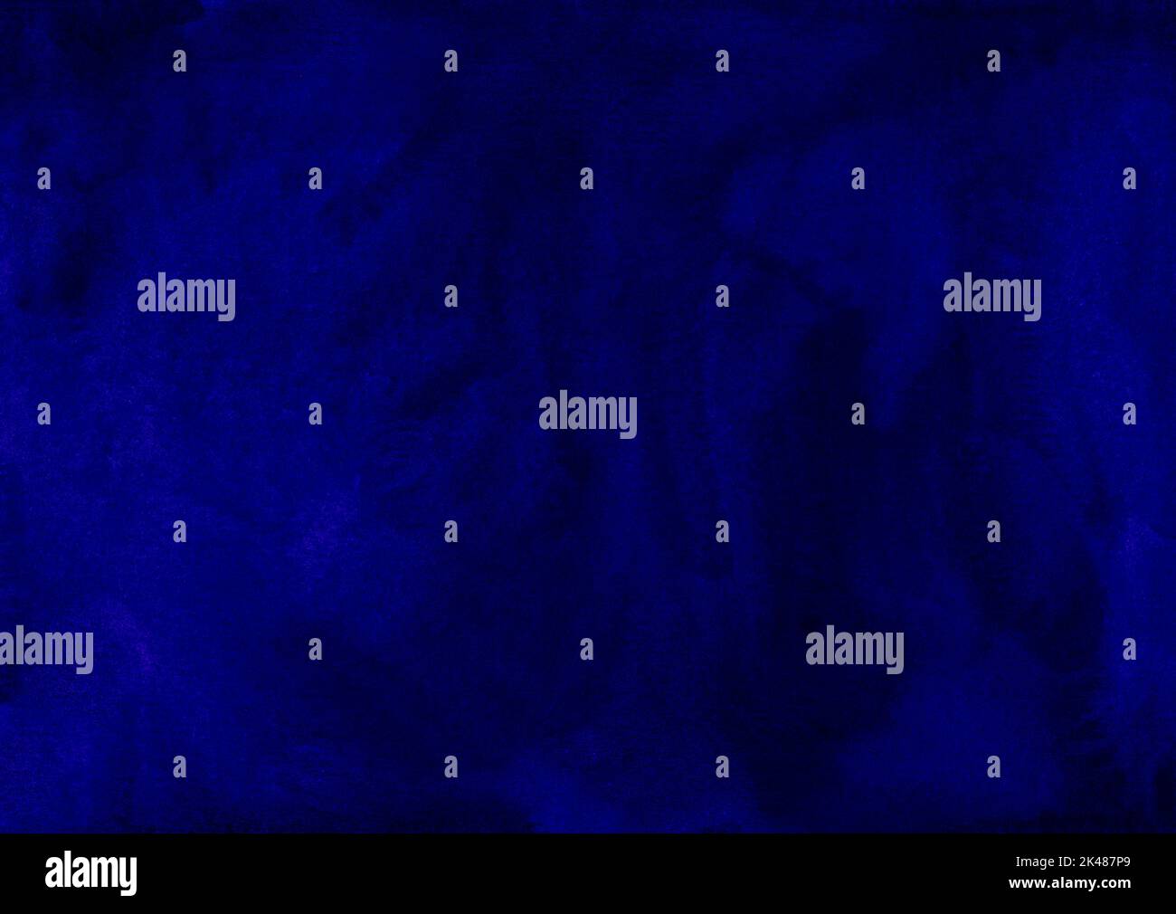 Watercolor dark blue background texture hand painted. Watercolour ...