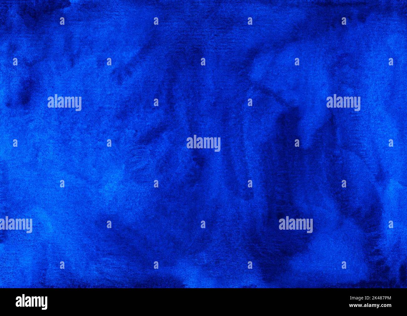 Watercolor deep blue background texture hand painted. Watercolour sky ...