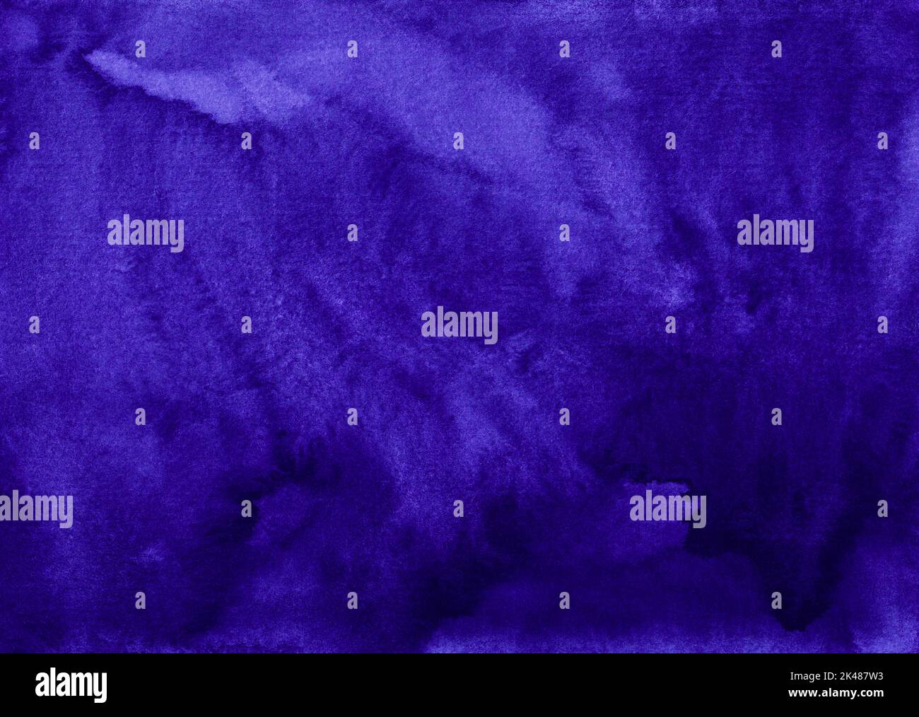 Watercolor deep royal blue background texture. Watercolour abstract ...