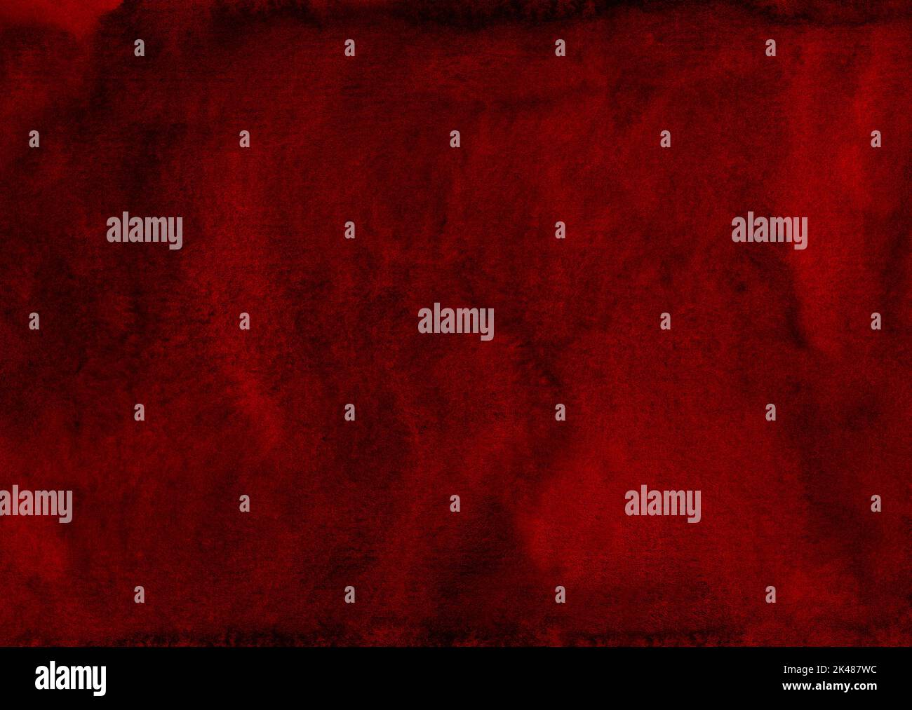 Watercolor deep red texture background hand painted. Watercolour dark ...