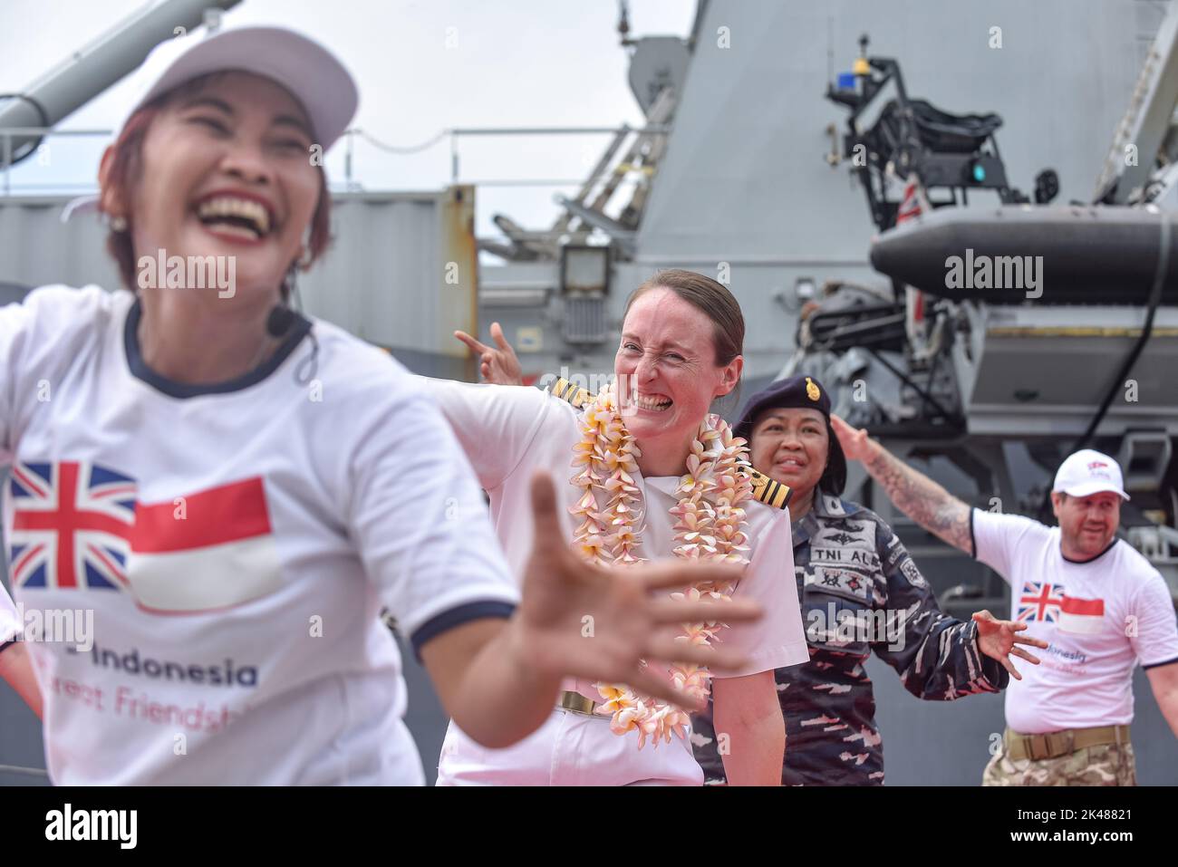 Denpasar, Bali, Indonesia. 30th Sep, 2022. The ship's Executive Officer ...