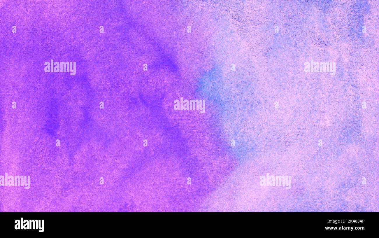 Bright violet watercolor texture background. Wash drawing wallpaper ...