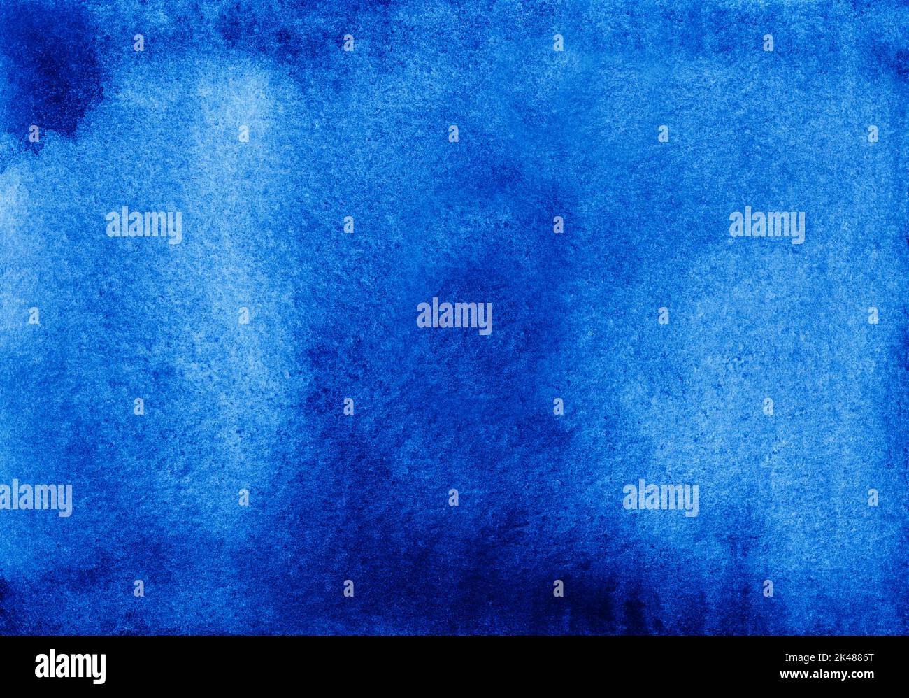 Watercolor abstract deep blue background texture. Watercolour blue ...