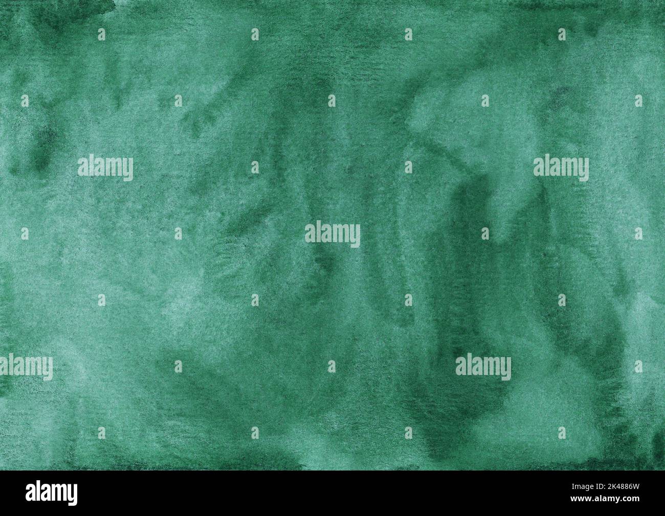 Watercolor dark sea green background texture. Aquarelle abstract ...