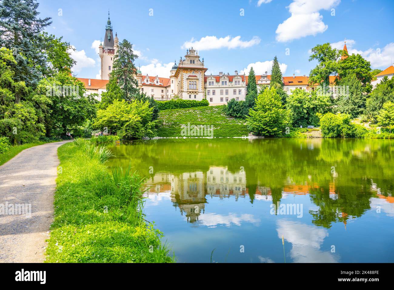 Pruhonice chateau hi-res stock photography and images - Alamy