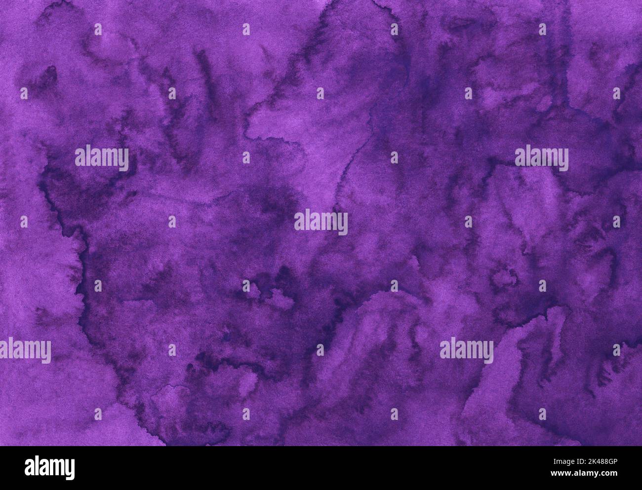Watercolor deep ultraviolet background texture. Watercolour abstract ...
