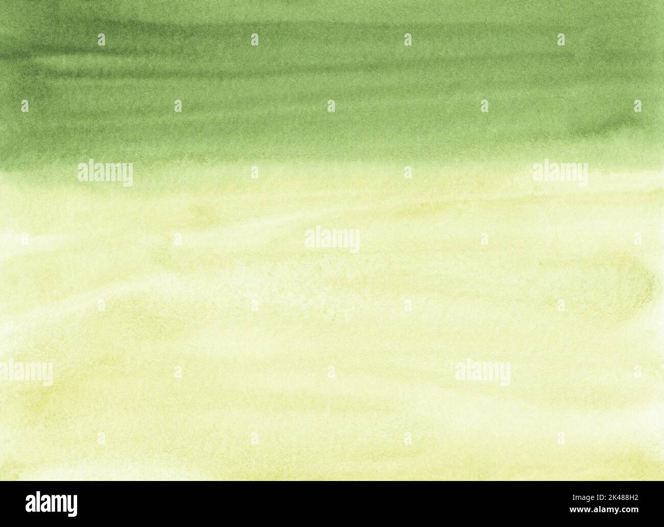 Watercolor mustard green color background texture. Aquarelle abstract ...