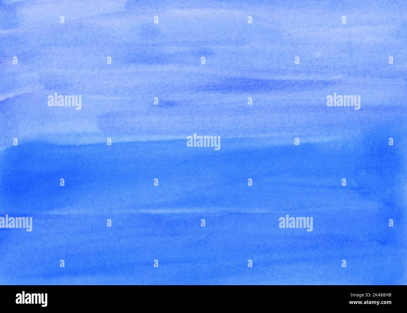 Watercolor deep blue background texture hand painted. Aquarelle sky ...