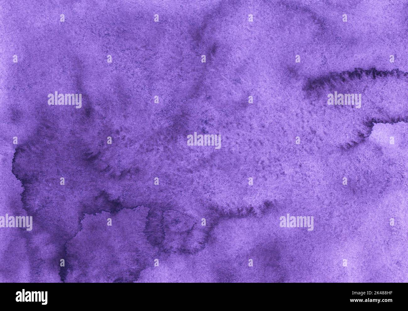 Watercolor calm violet background texture. Watercolour abstract purple ...