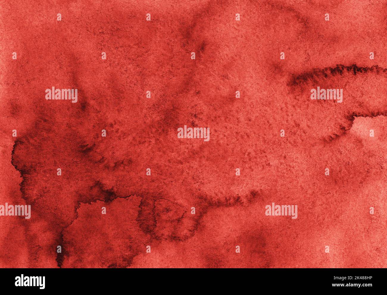 Watercolor red texture background hand painted. Maroon backdrop. Stans ...