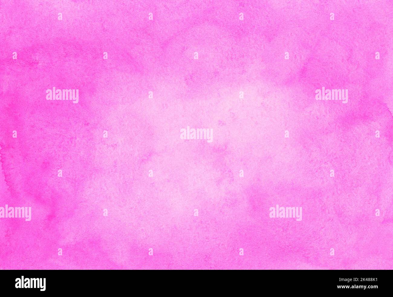 Watercolor light pink background stains on paper. Watercolour texture ...