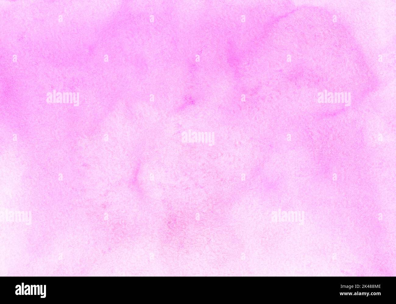 Watercolor light pink background stains on paper. Pastel pink texture ...