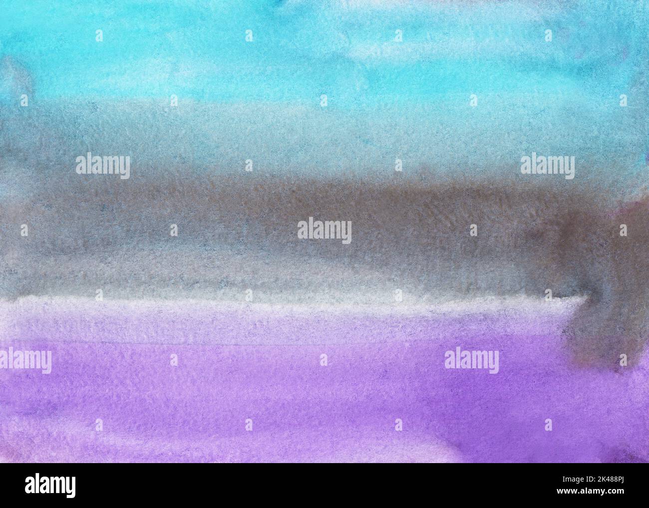 Watercolor light blue, gray, purple ombre background texture ...