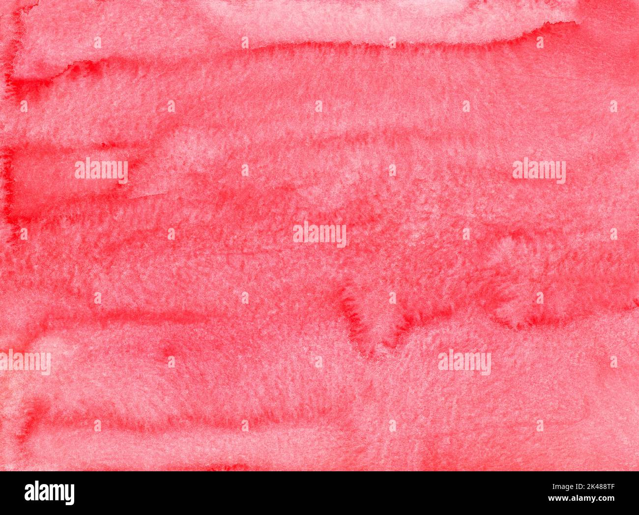 Watercolor light red background texture hand painted. Artistic backdrop ...