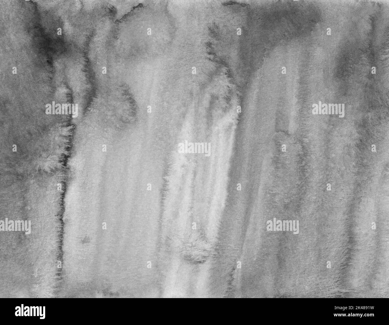 Watercolor black and white stains background texture. Monochrome liquid ...