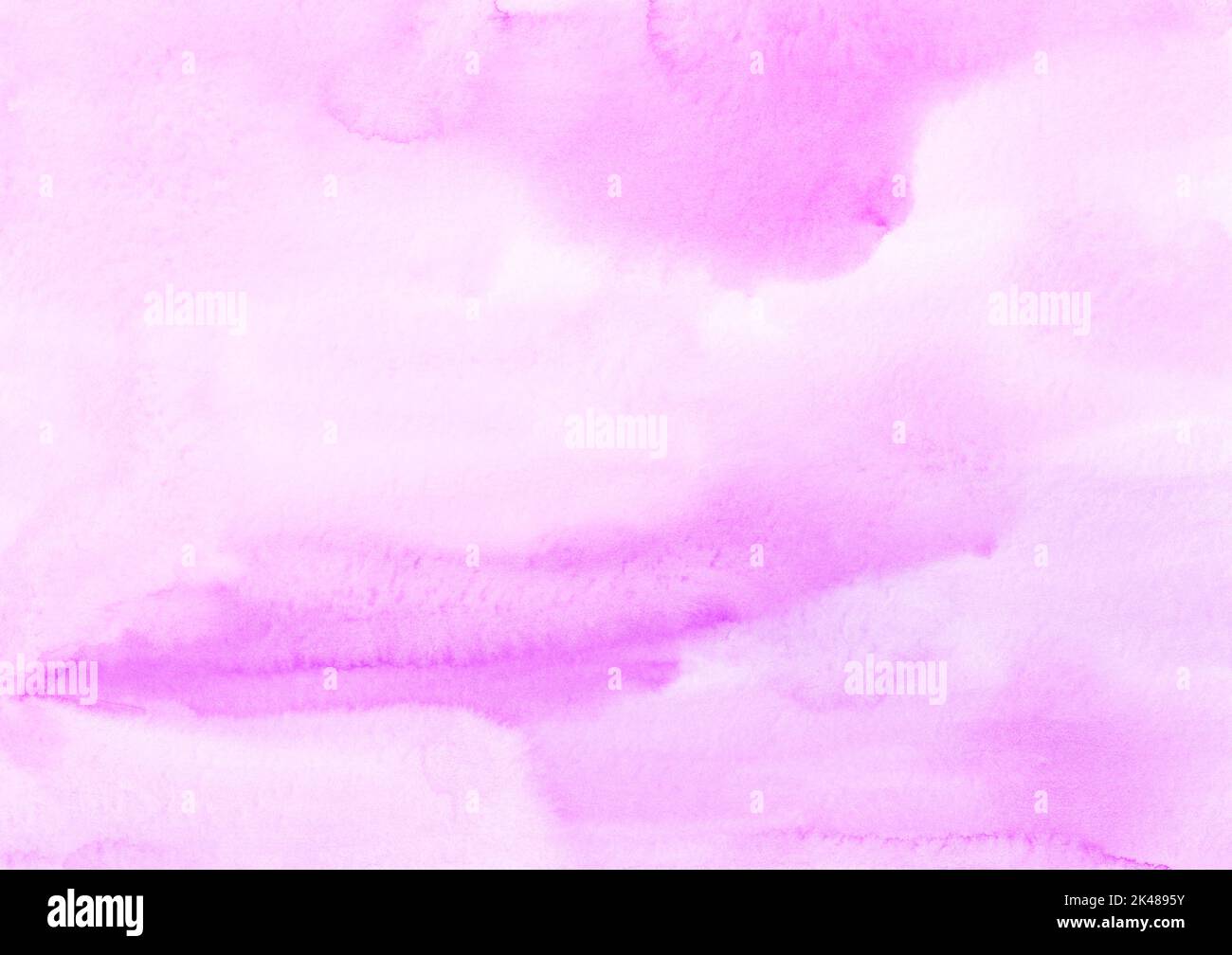 Watercolor light pink background. Soft pastel fuchsia backdrop. Liquid ...