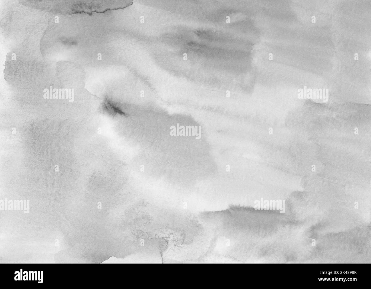 Watercolor light gray and white background. Monochrome liquid backdrop ...
