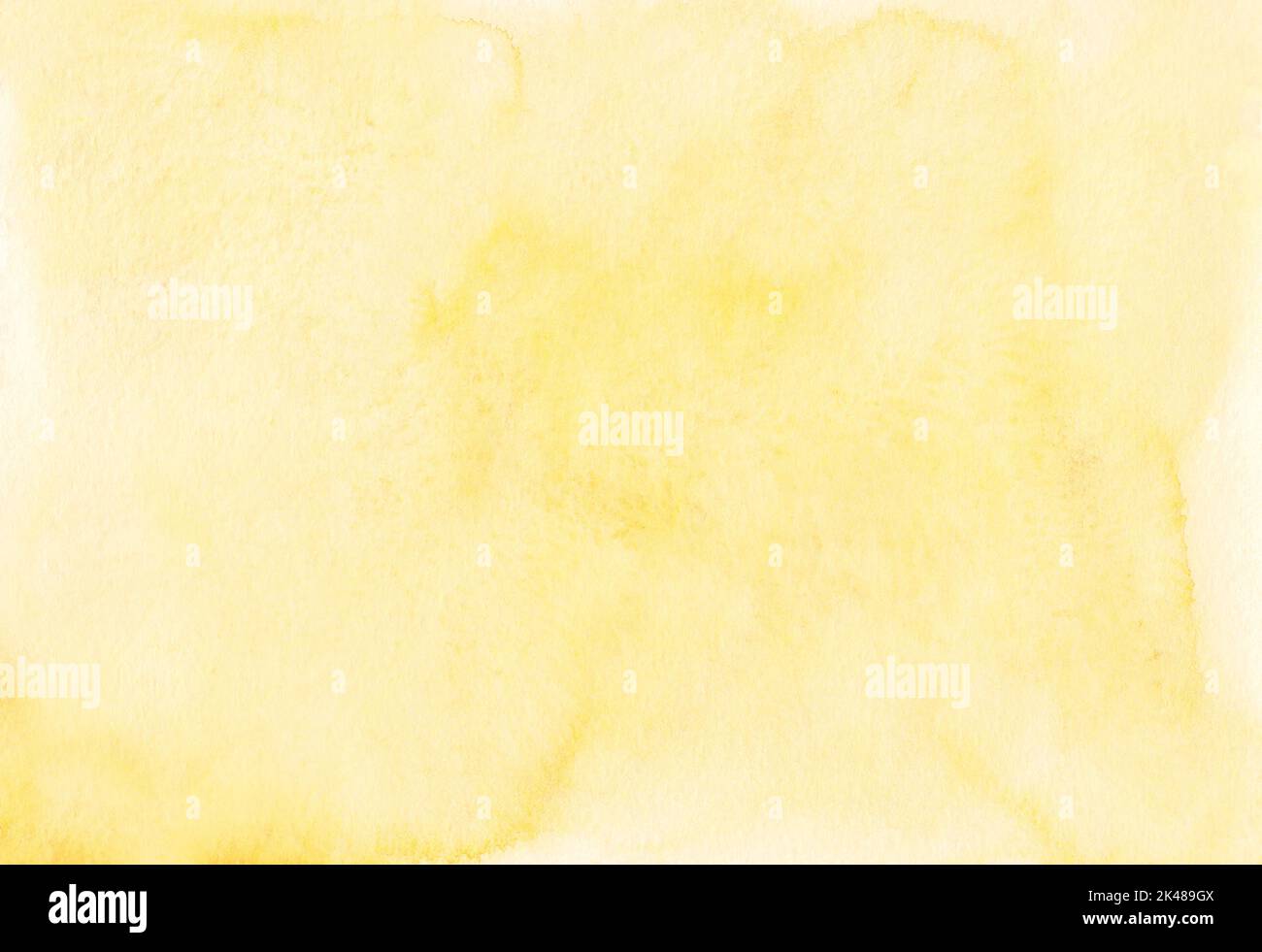 Watercolor pastel yellow background texture. Light sandy yellow color ...