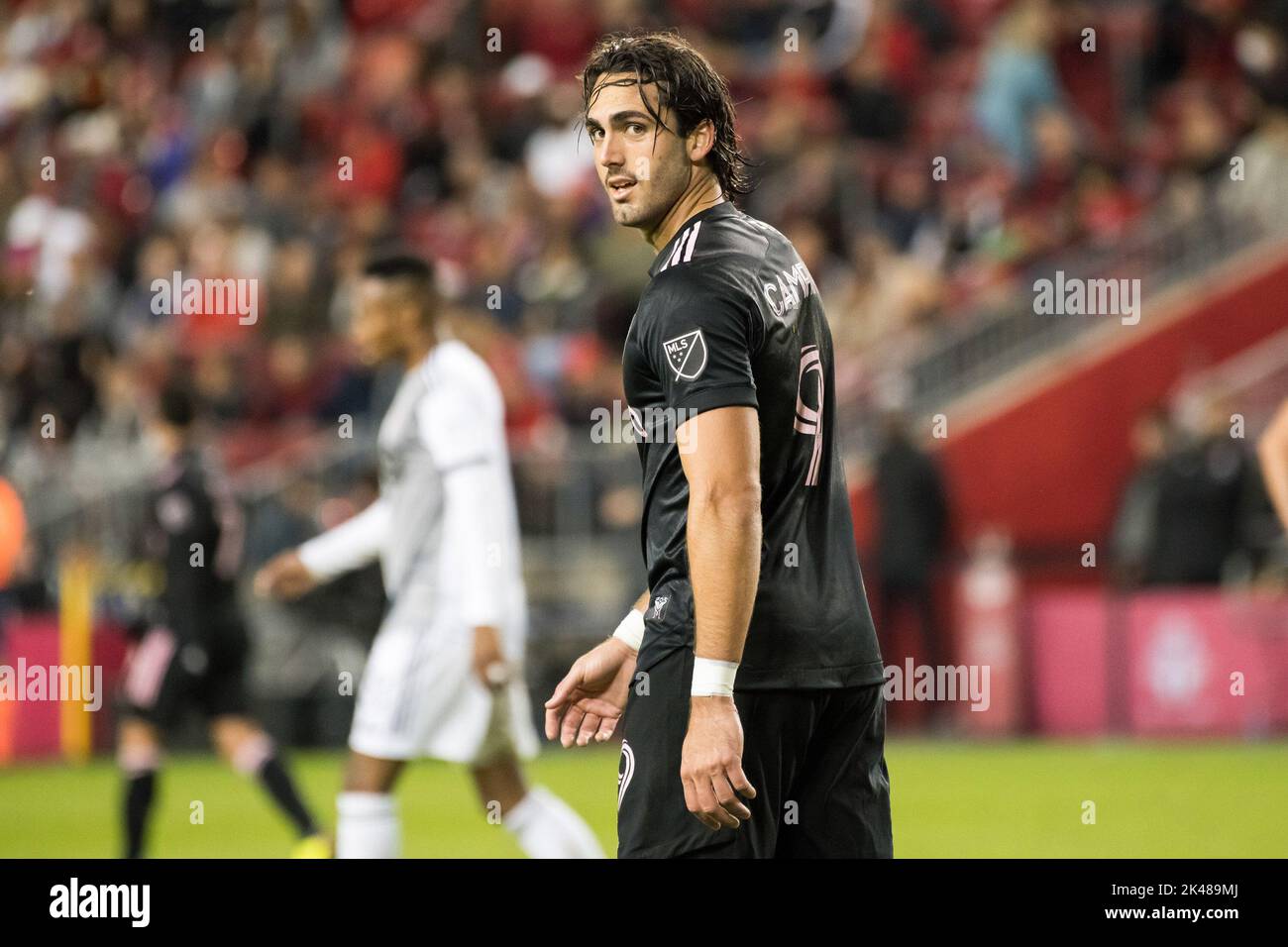 Leonardo Campana (9) of Inter Miami seen in action during the MLS game ...