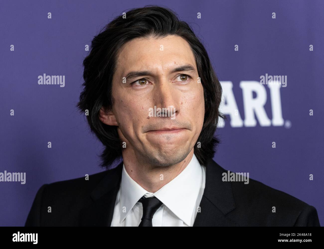 New York, NY - September 30, 2022: Adam Driver attends screening of ...