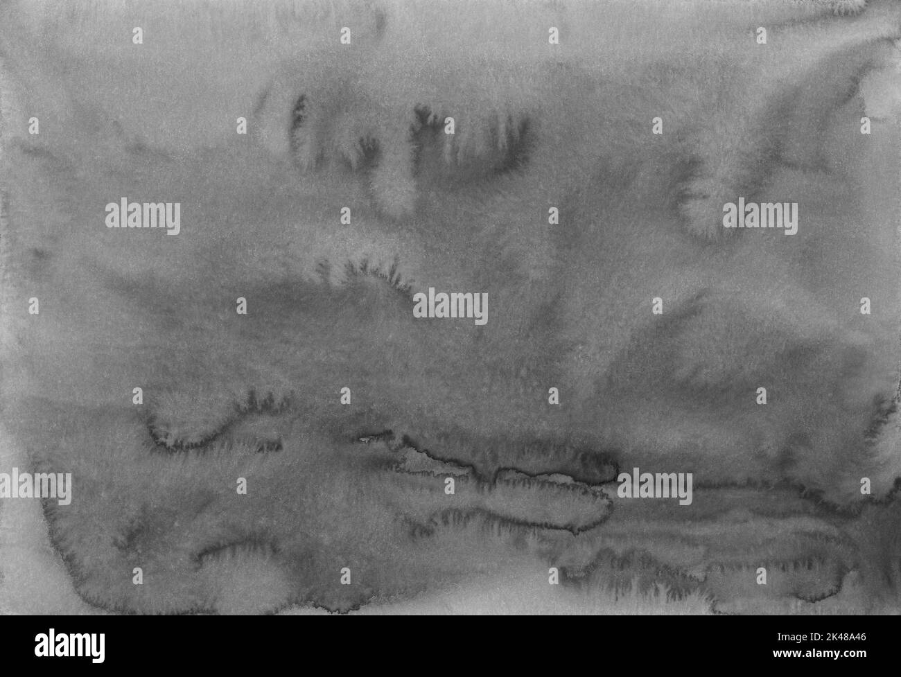 Watercolor dark gray background. Hand painted black and white texture ...
