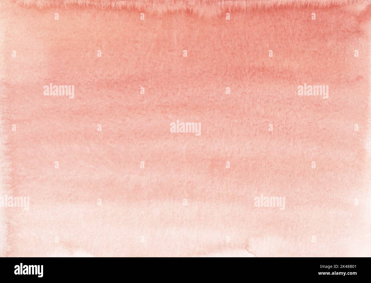 Watercolor pastel coral color ombre background texture, hand painted ...