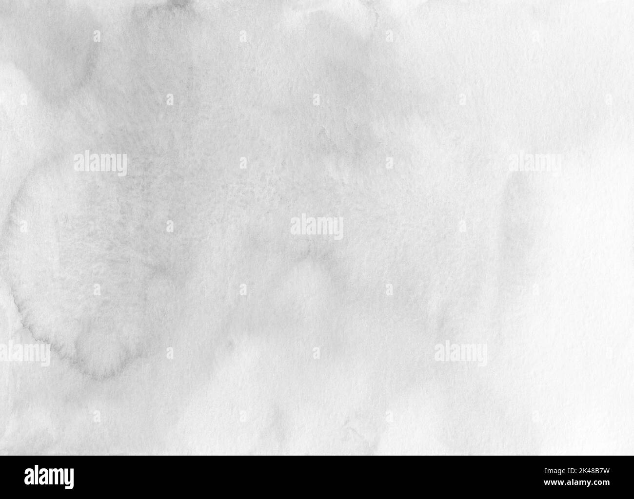 Abstract light gray watercolor background texture, hand painted ...