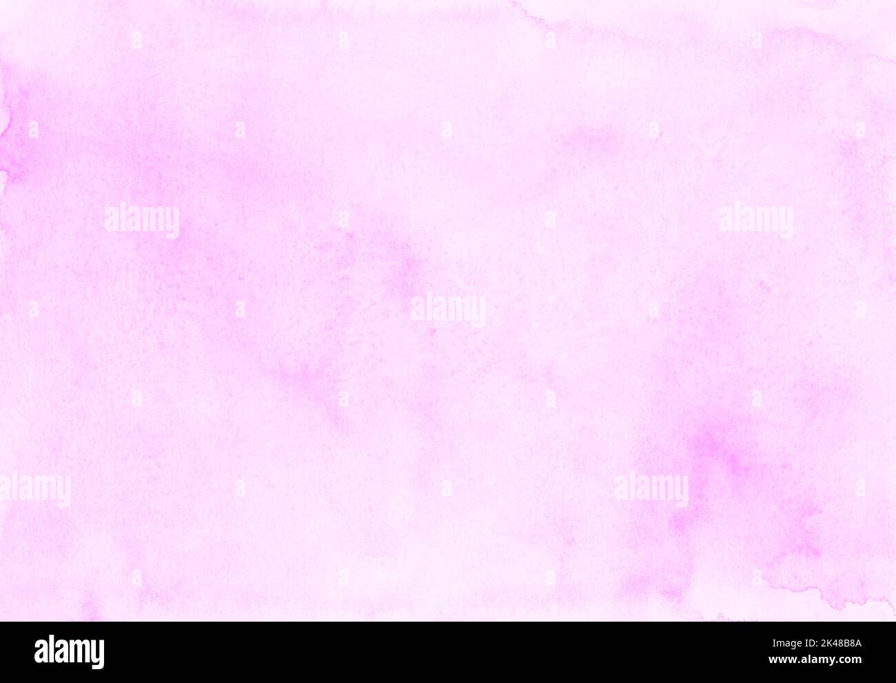 Watercolor pastel pink background texture. Light fuchsia color stains ...