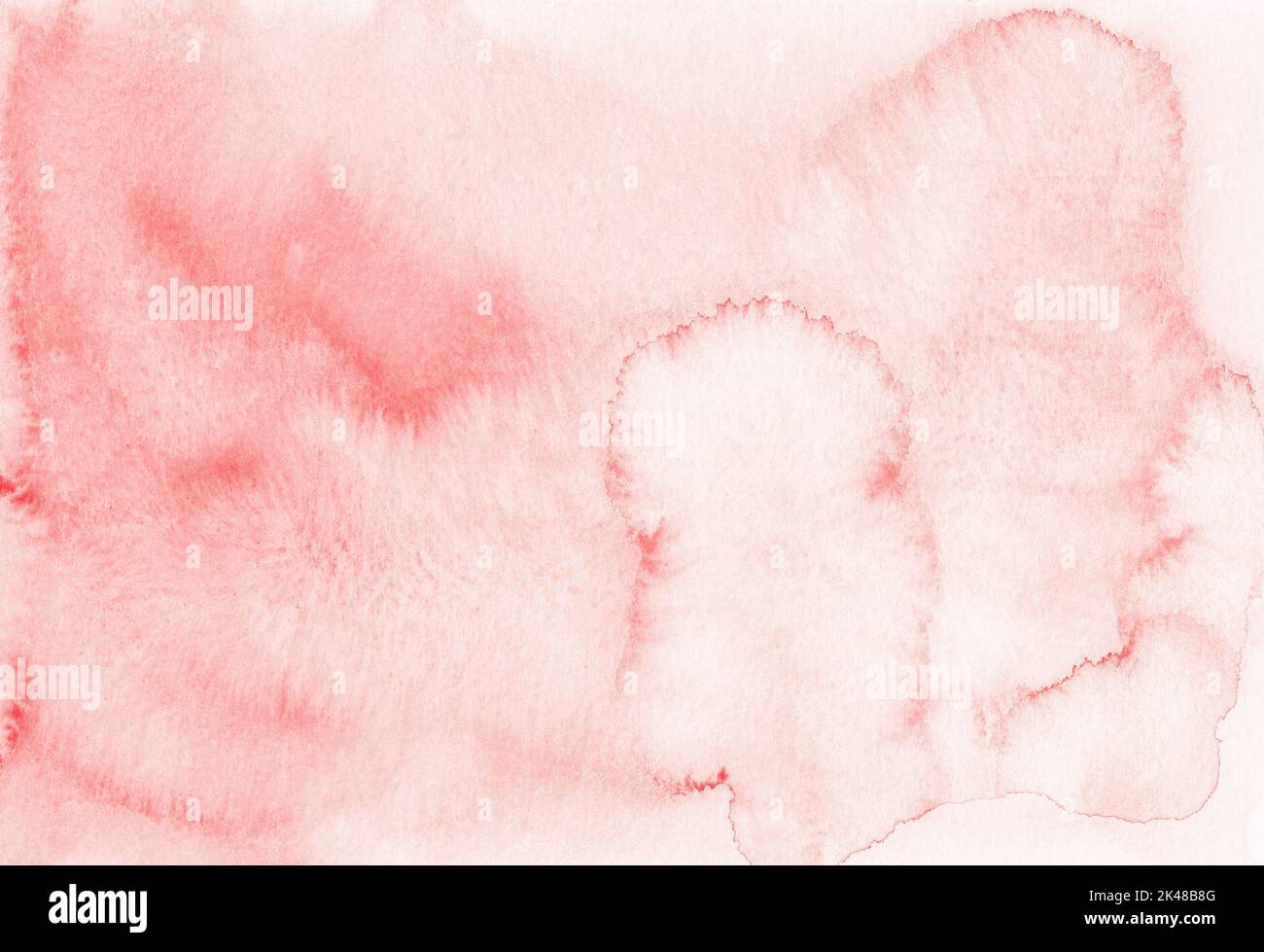 Light Watercolor Background Red