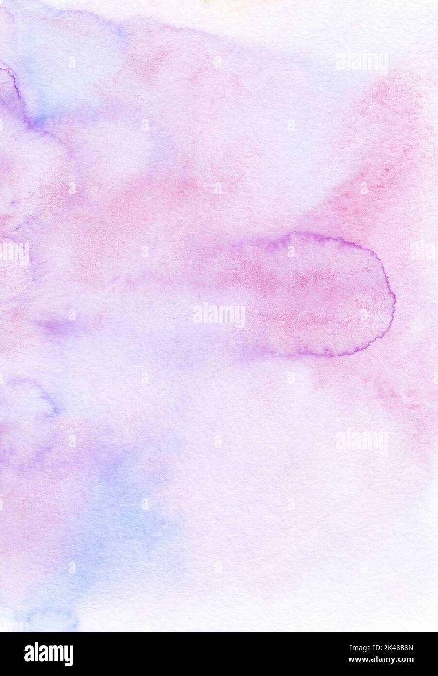 Watercolor pastel pink and purple gradient background texture, hand ...