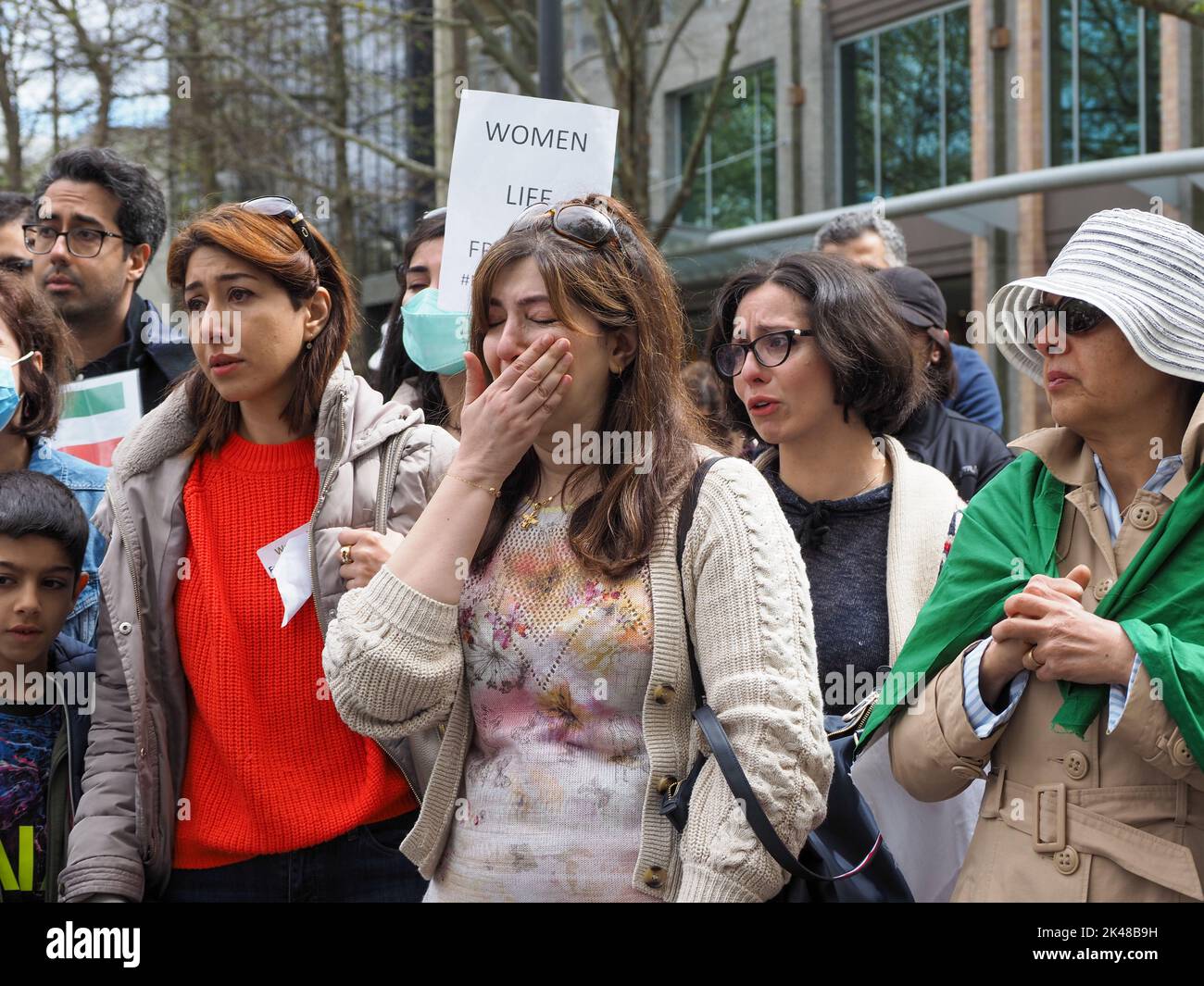 Canberra, Australia. 01st Oct, 2022. Freedom For Iran rally in Canberra ...