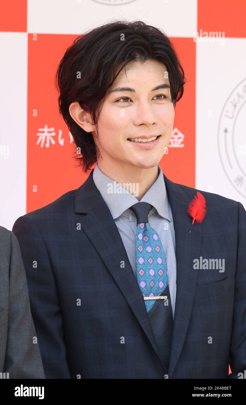 Tokyo, Japan. 1st Oct, 2022. A Japanese actor Hayato Kakizawa poses for ...