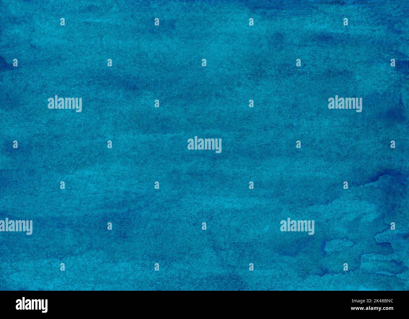 Watercolor blue background texture painting. Hand painted deep ...