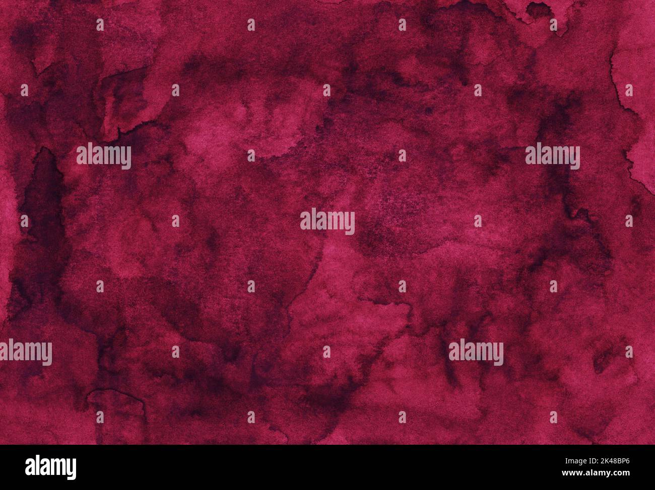 Watercolor burgundy background texture hand painted. Vintage ...