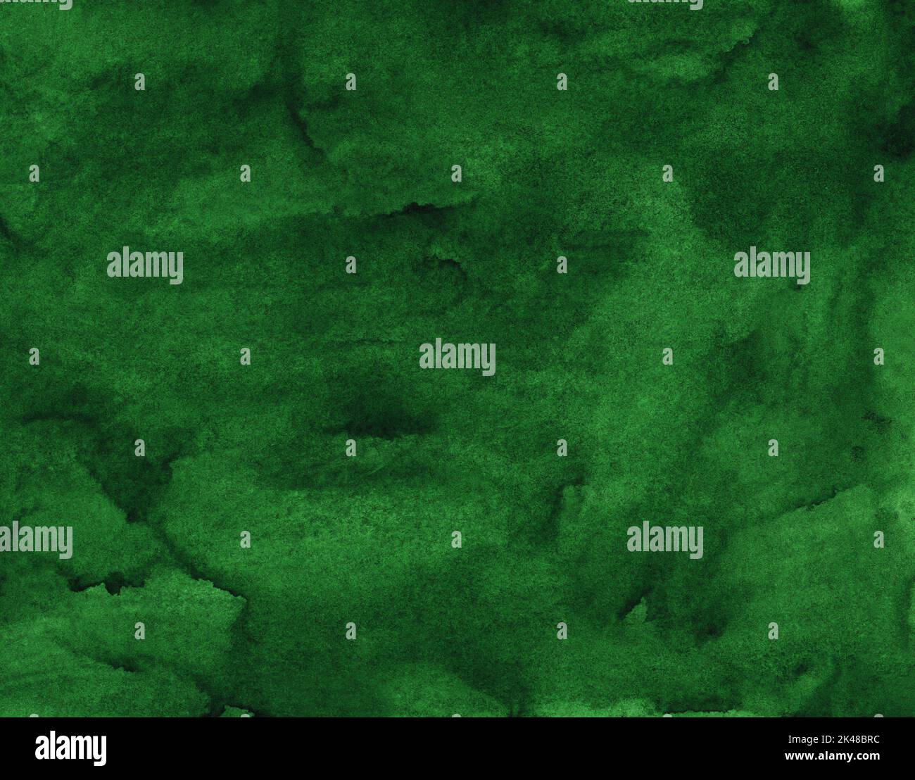 Watercolor green background texture. Watercolour abstract deep spruce ...