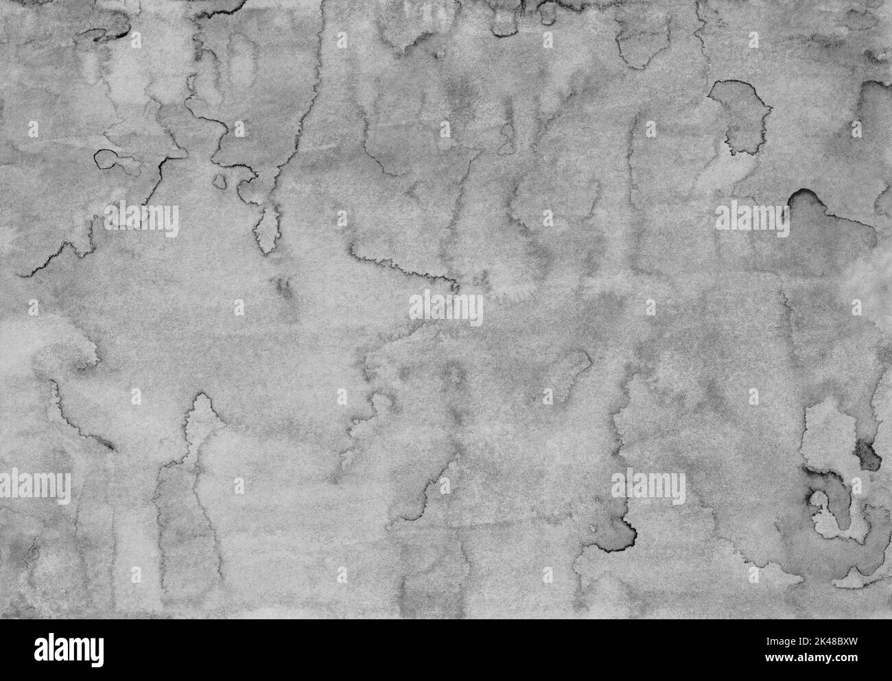 Watercolor light gray liquid background. Watery monochrome backdrop ...